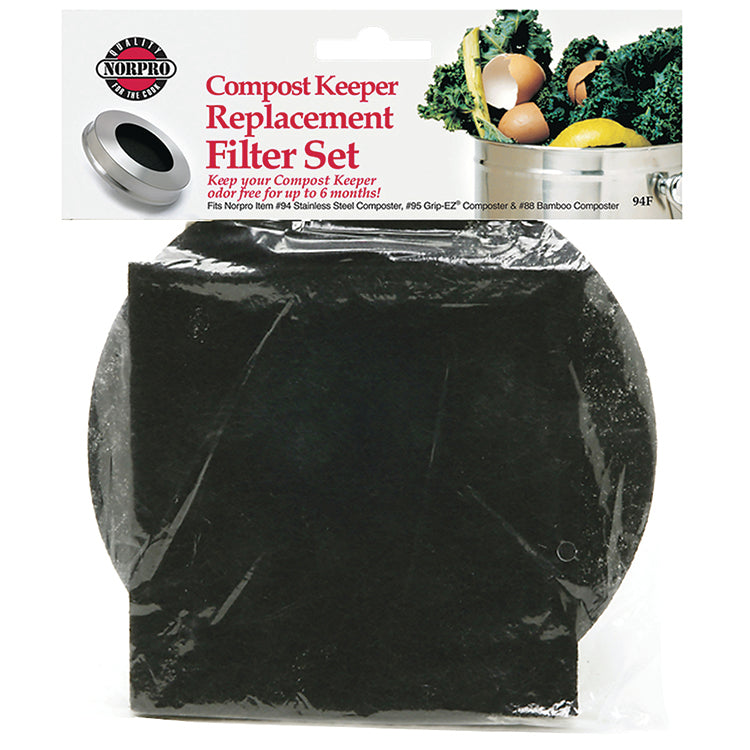 Replacement Filters For Compost Keeper, Set Of 2 – Mother Earth Living